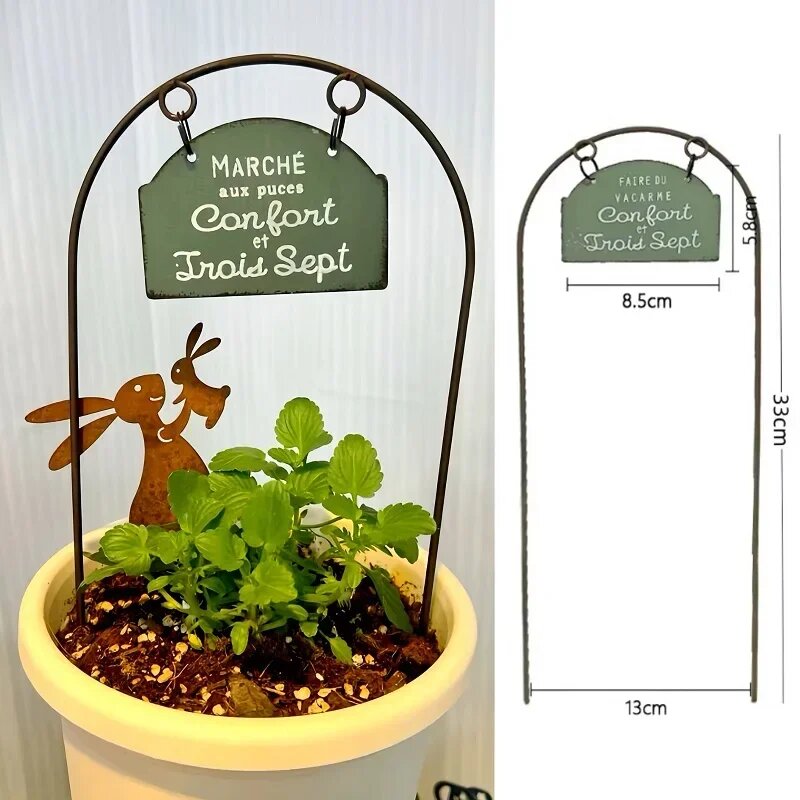 Арка для цветов из кованого железа