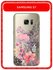Чехол на Samsung Galaxy S7 / Самсунг Галакси С 7 с принтом "Лиловые полевые цвет...