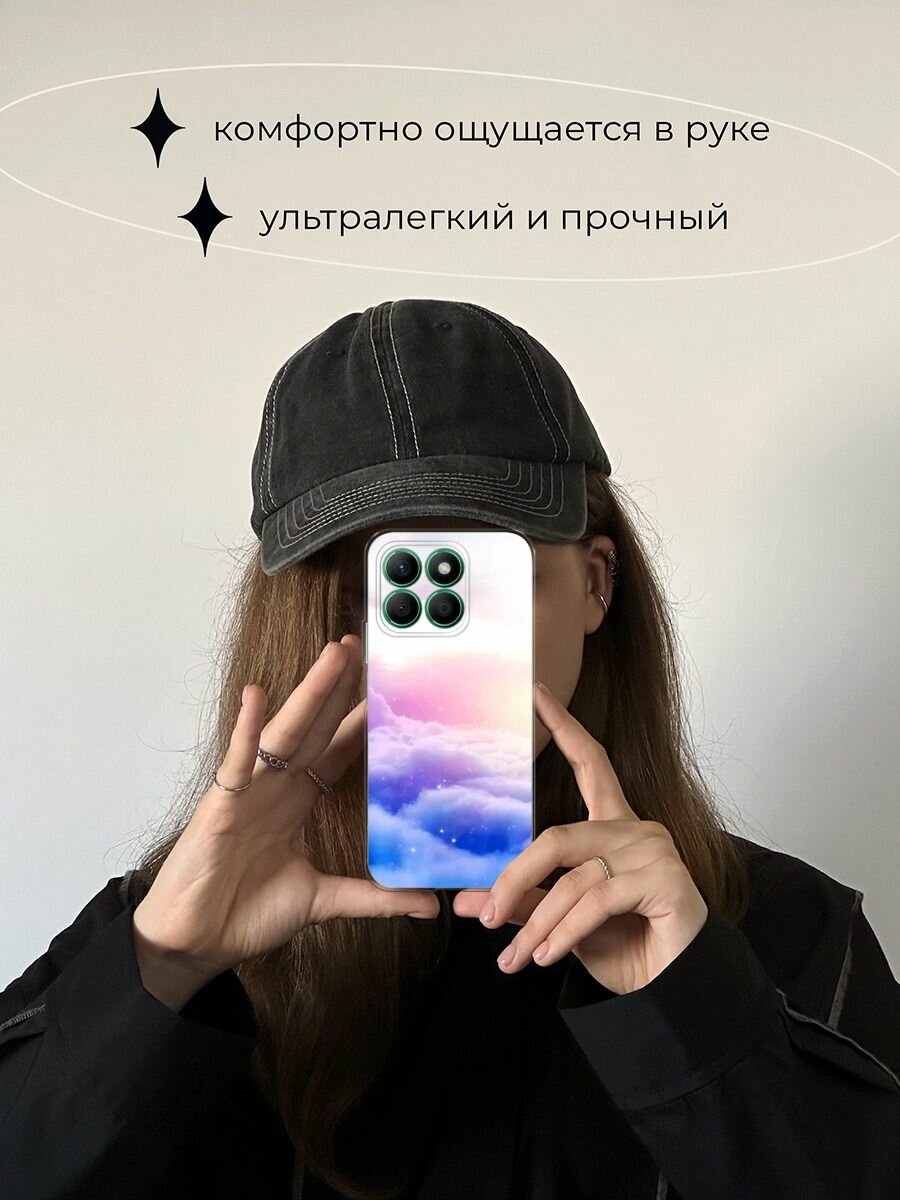 Силиконовый чехол на Honor X8B / Хонор X8B с принтом "Небеса" — фото 1