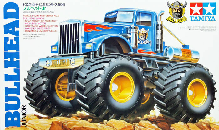 Tamiya 17008 1/32 Полный привод Wild Mini Bullhead Junior Jr Грузовик сборная модель