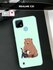 Чехол на Realme C21 / Реалми С21 с принтом "Медведь и кошка дружба"
