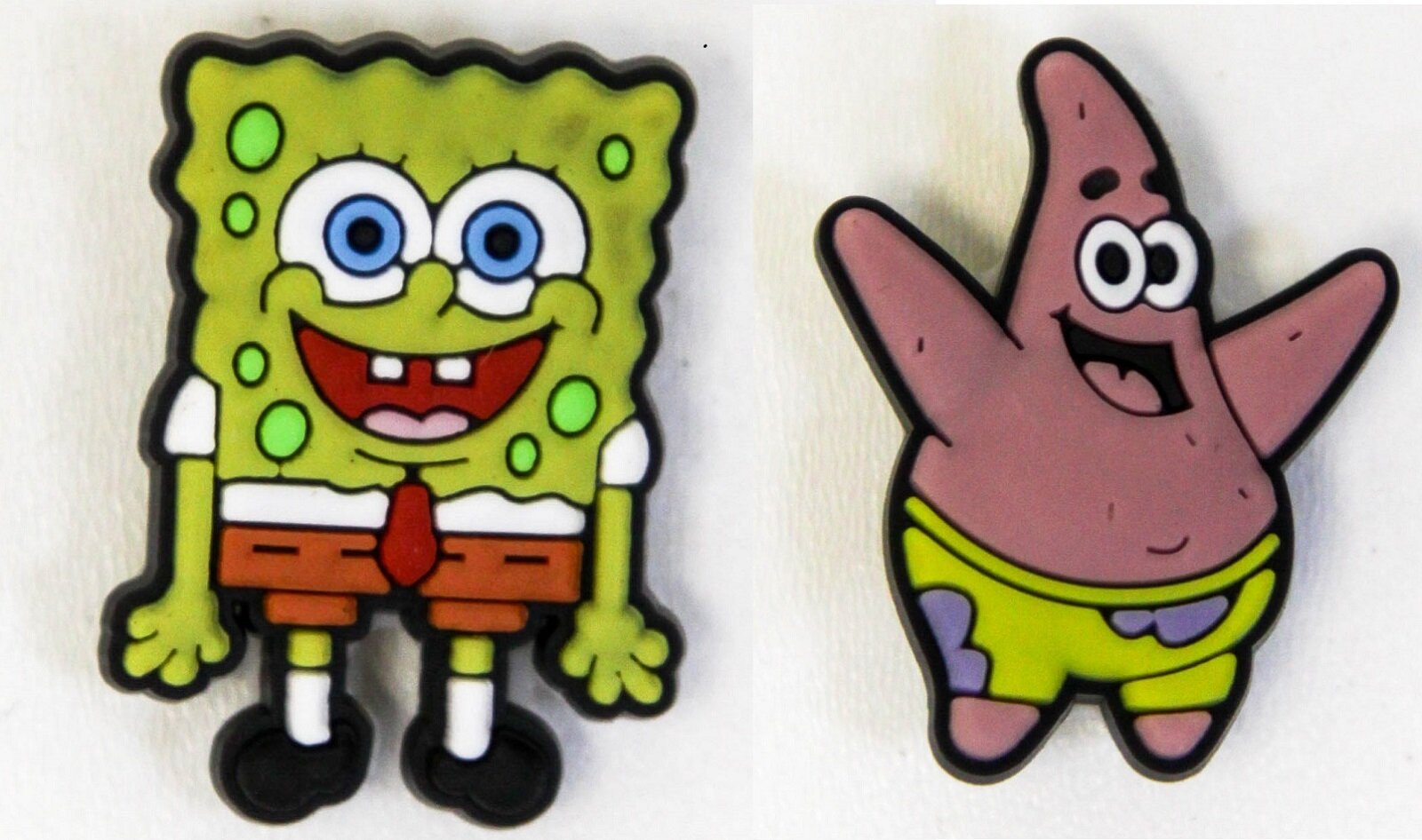 Джиббитсы, украшение для обуви. Украшение для кроксов Crocs, сабо. Губка боб и Патрик