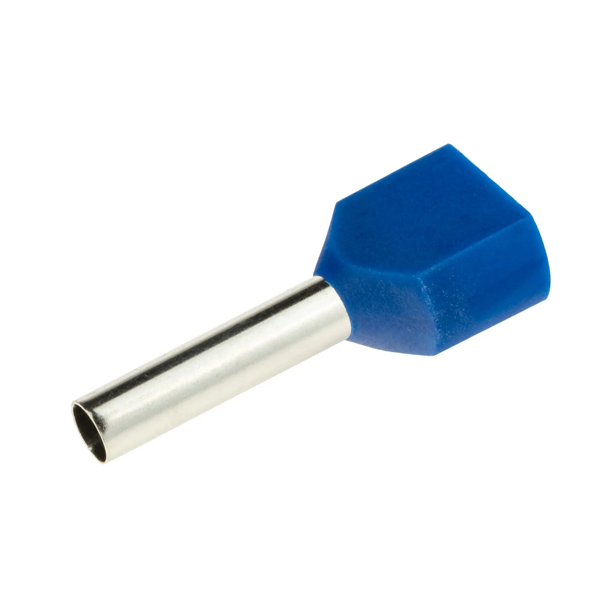Duwi НШВИ-2 наконечник-гильза 2,5–13 мм синего цвета, набор 25 шт для кабельного соединения