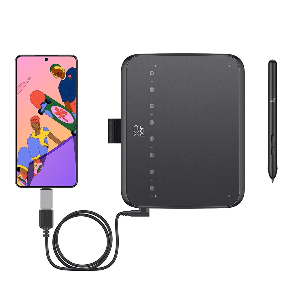 XPpen Deco 640 графический планшет, Золотистый