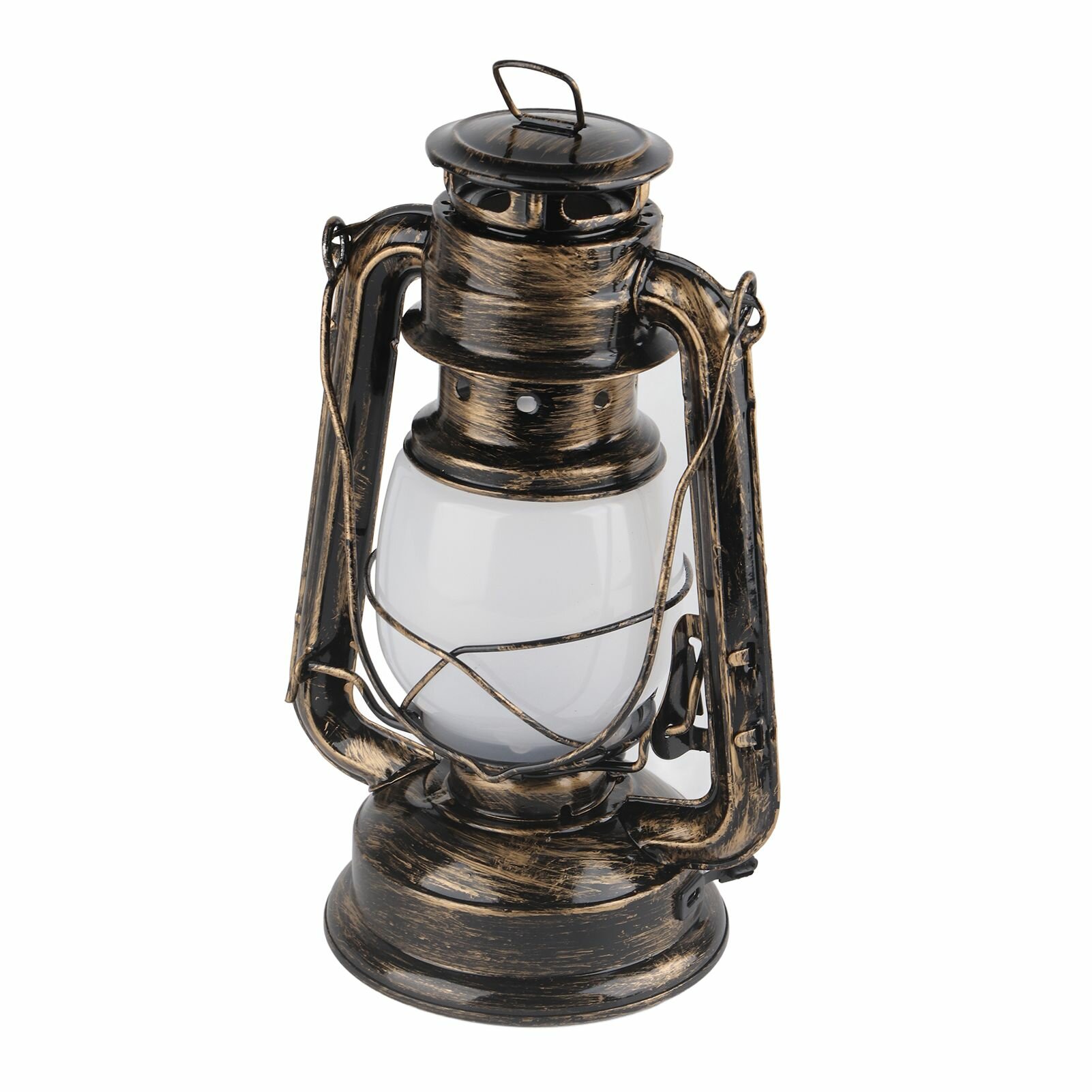 Светодиодный фонарь для кемпинга, перезаряжаемая лампа в стиле ретро, портативная вилка европейского стандарта, 110 240 В, теплый белый свет, бронза