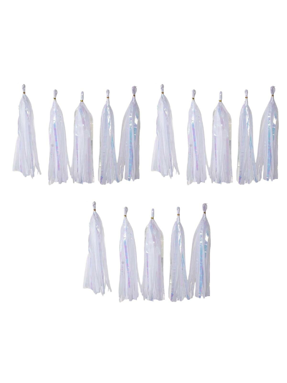 Кисточки, гирлянды и растяжки разных цветов своими руками для оформления торжеств