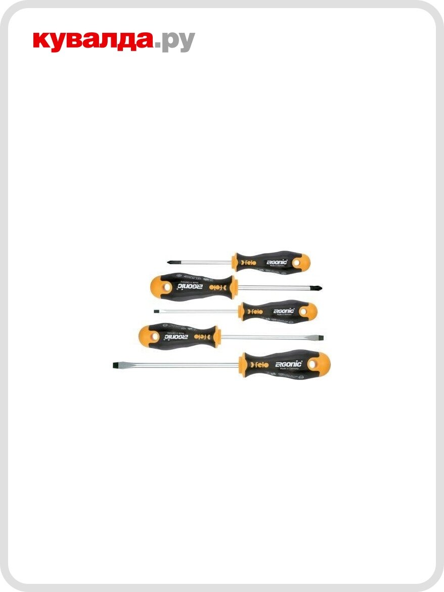 Набор отверток FELO Ergonic 5 предметов 40095318