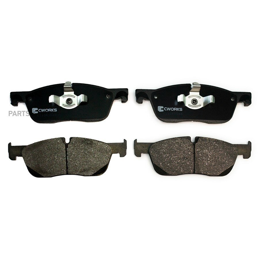 CWORKS C11CR0046 Колодка тормозная передняя (кт.4шт) Low Metallic LAND ROVER: DISCOVERY SPORT (L550) ()