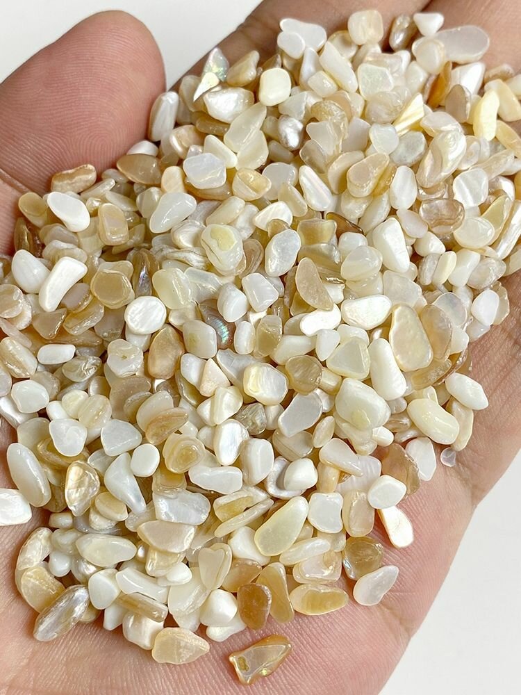 Ракушка, Декоративные камни для растений аквариума 3-5 мм, 50 г