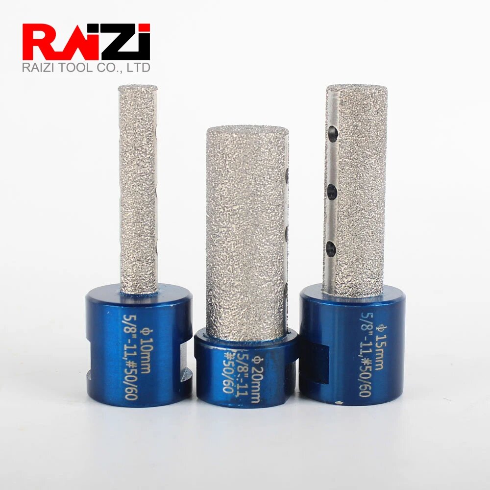 Алмазные биты Raizi для плитки 10/15/20/25 мм 20 мм, M14 Europe