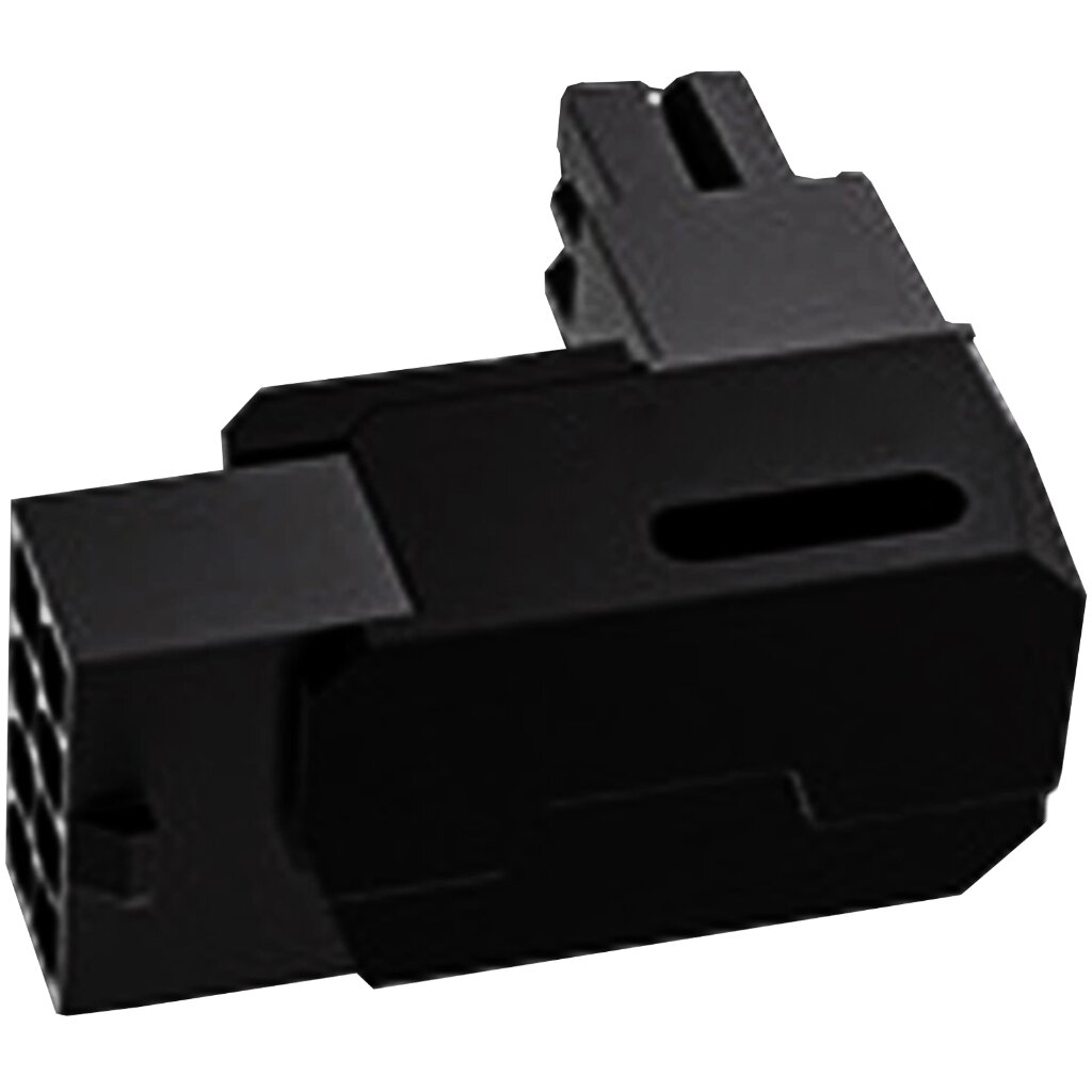 Компактный 8PIN угловой разъем питания GPU алюминиевый объединитель