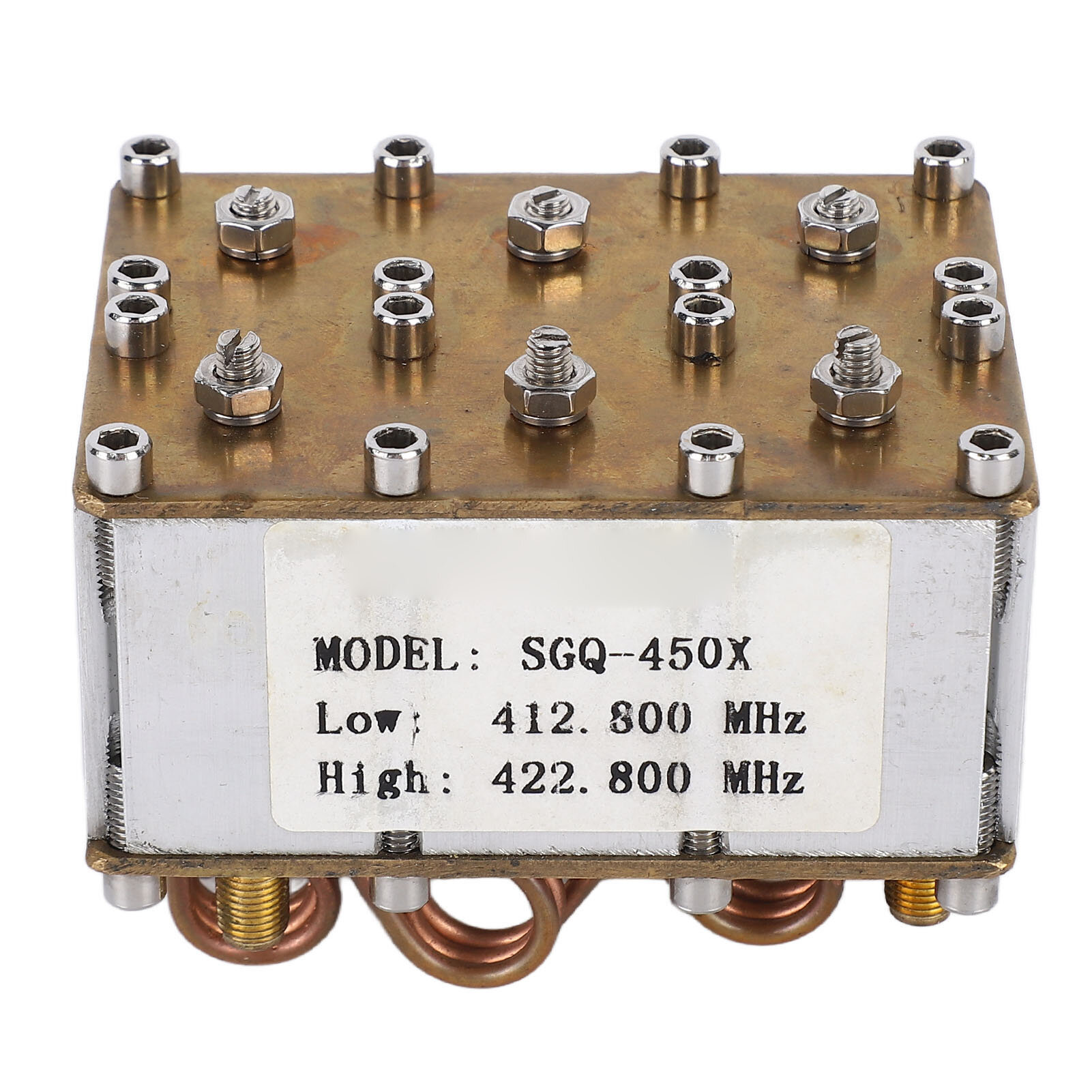 Дуплексер UHF 10 Вт 400–470 МГц SMA Female Head с расширенным беспроводным покрытием для ретранслятора радиосвязи