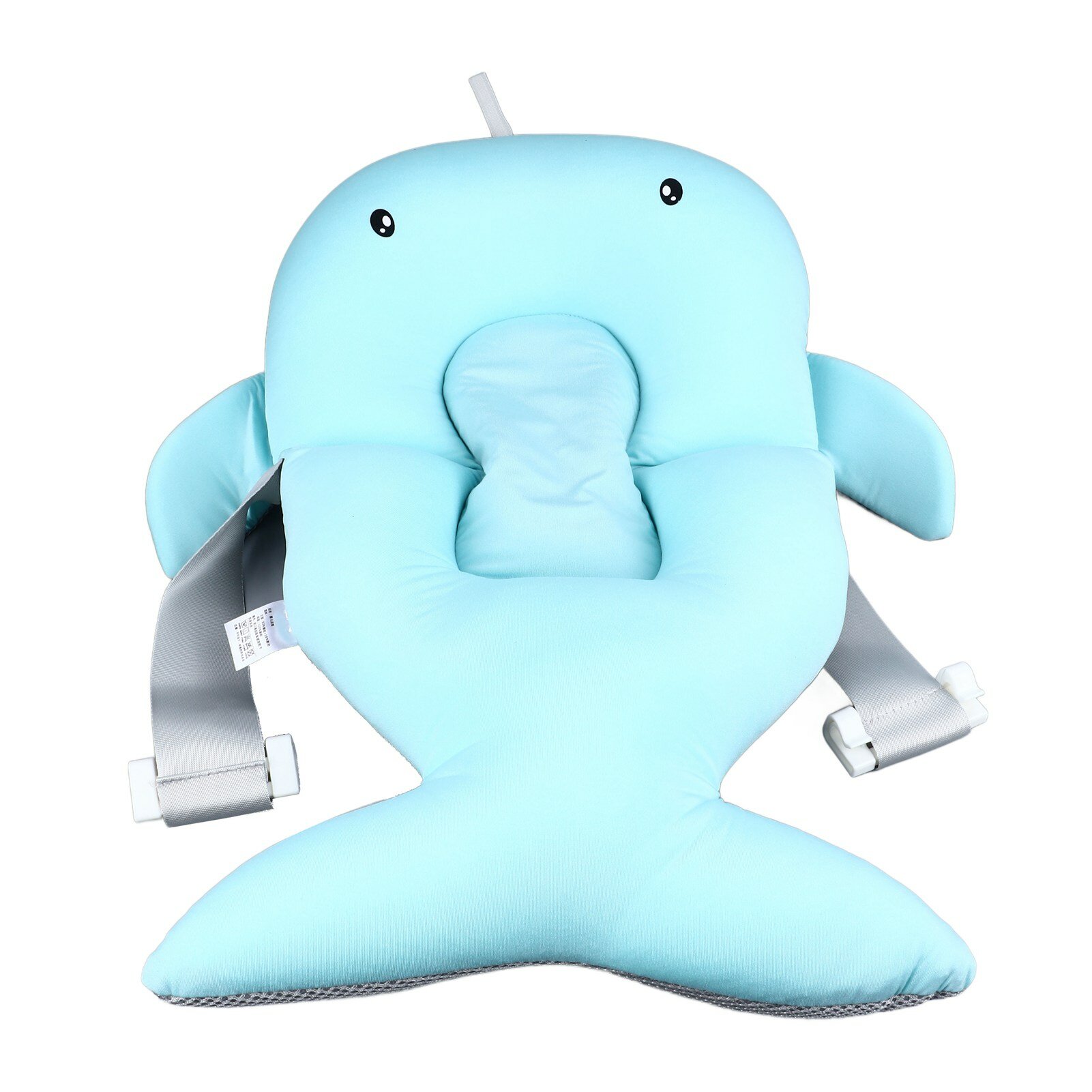 Поддерживающий матрасик для купания младенца, обеспечивающий защиту позвоночника, удобный коврик-сиденье для ванны и душа.