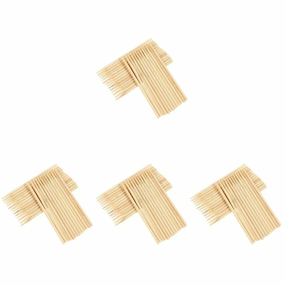 Набор из 600 бамбуковых палочек для скретч-арта и творческих занятий для детей