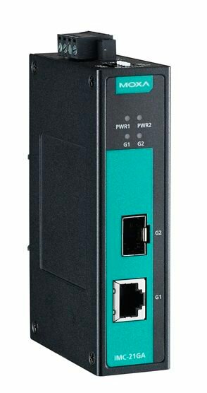 Медиаконвертер MOXA арт. IMC-21GA RJ45 - SFP 1000 Мбит/с