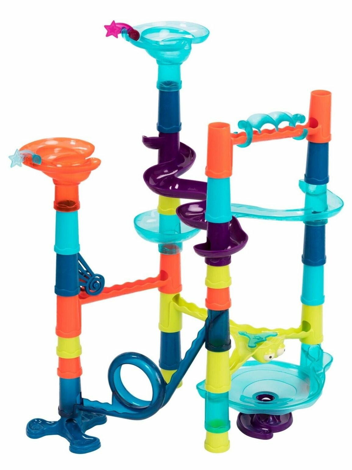 B.TOYS (BATTAT) Игрушка-лабиринт для шариков 32 элемента развивающая трасса для детей от 3 лет