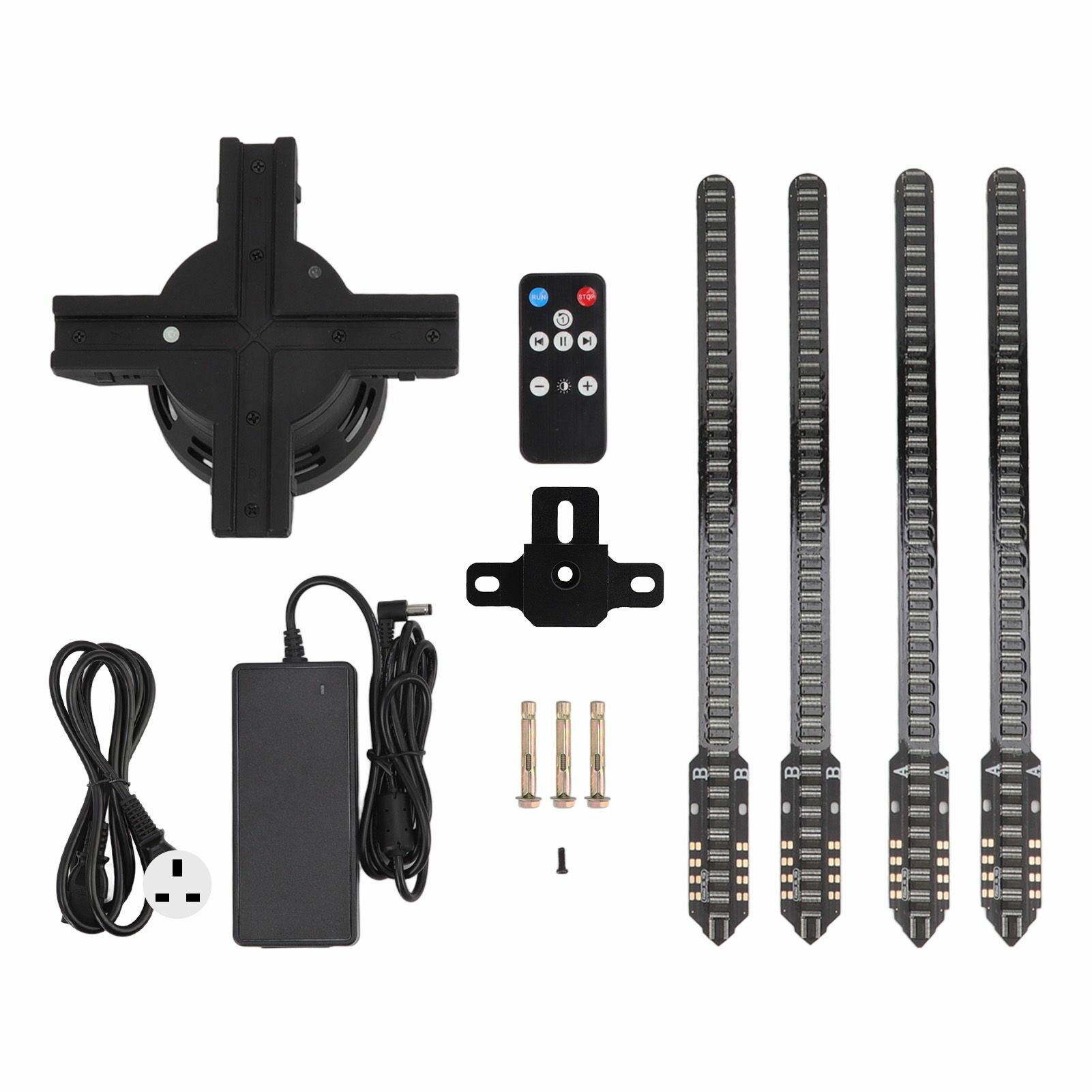 3D голографический вентилятор для рекламных вывесок в магазинах и на вечеринках