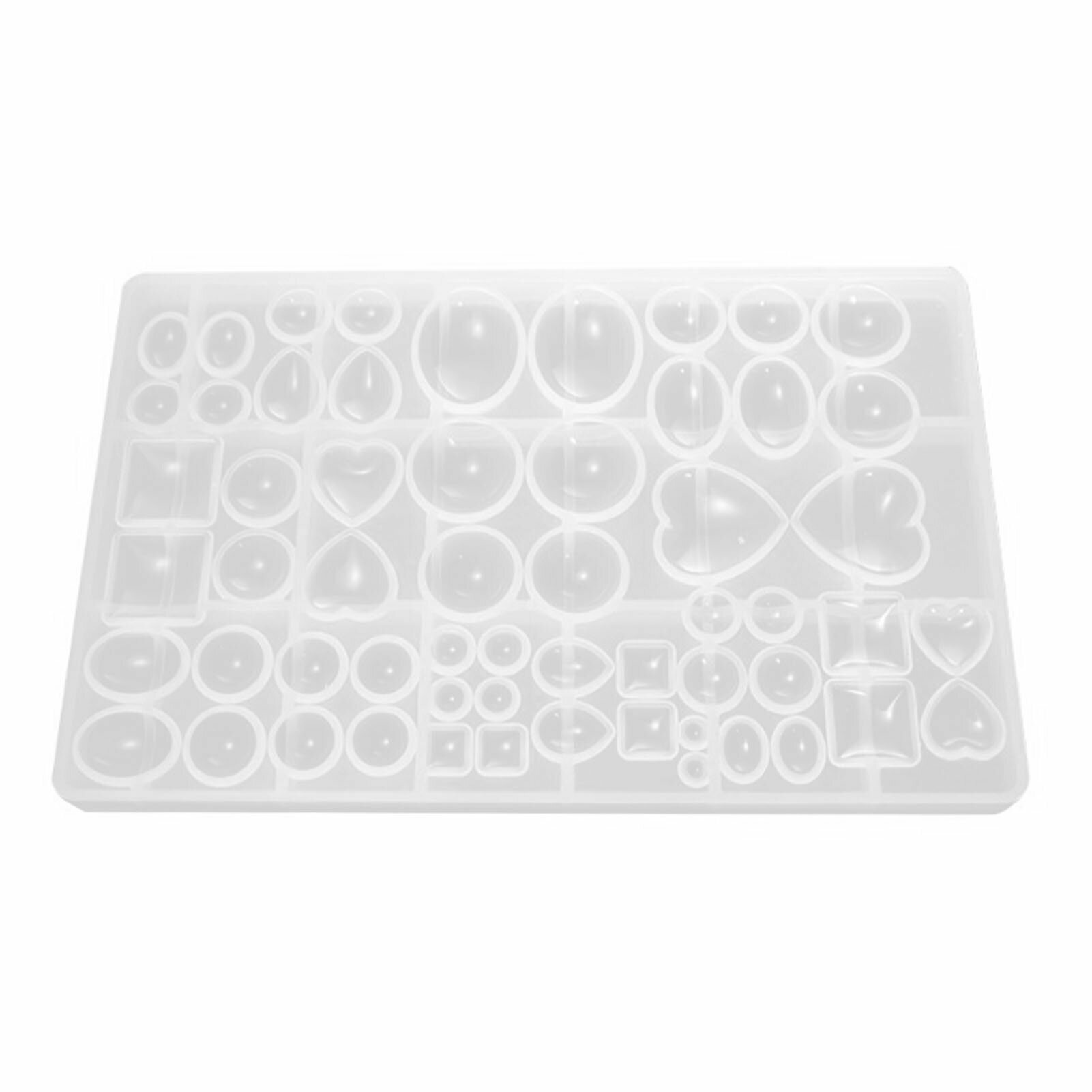Экологичная форма для изготовления ювелирных изделий, силиконовые формы для камня и смолы различной формы, гибкая легкая деформация, многоразовая форма для изготовления ювелирных изделий своими руками