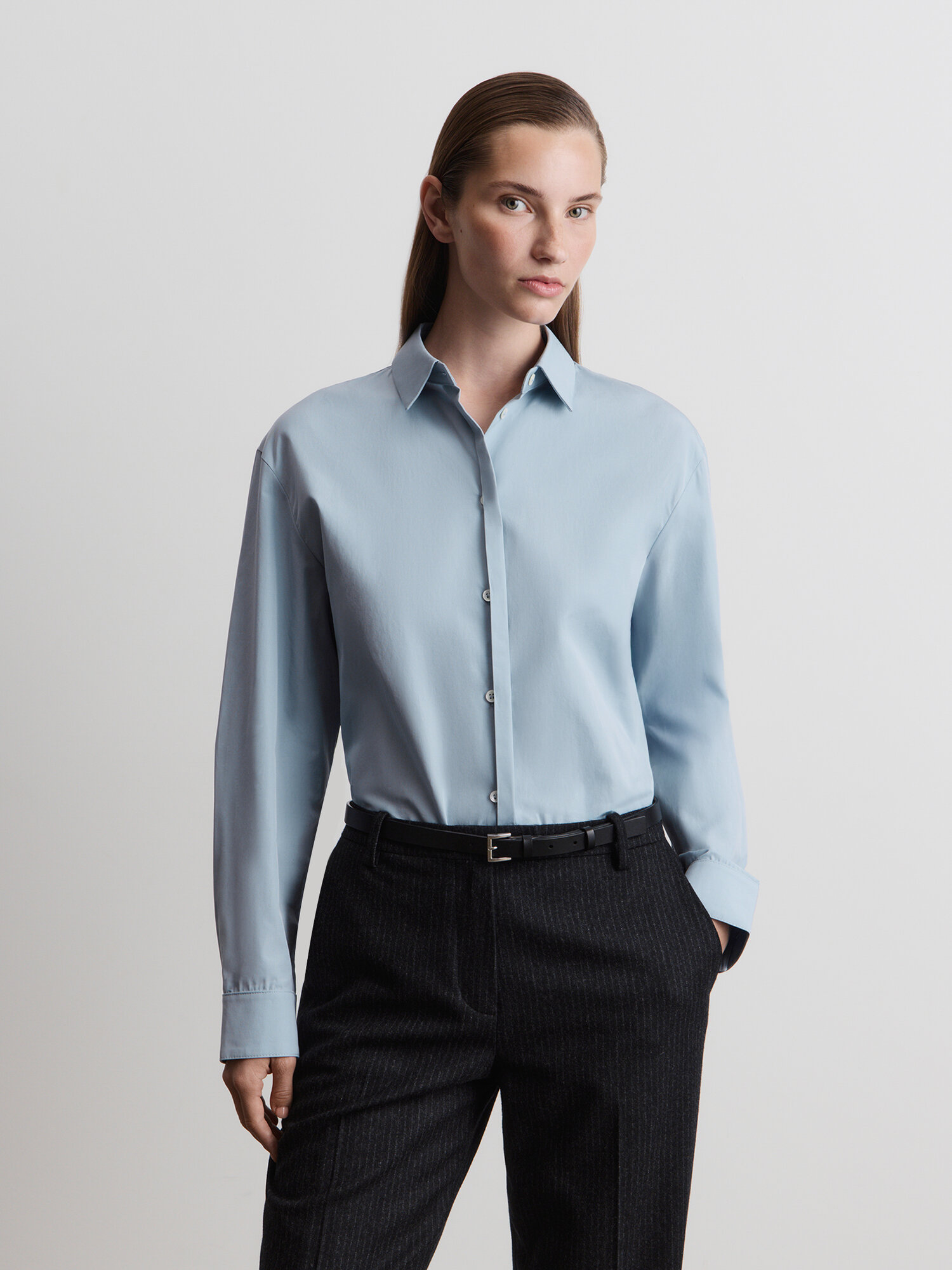 Рубашка из хлопка Albini