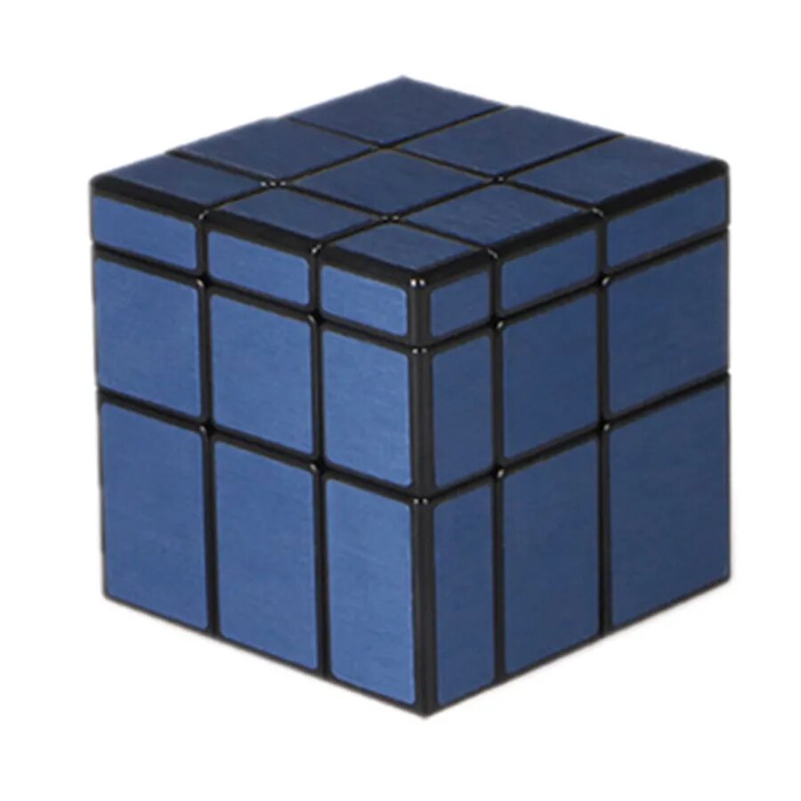 Кубик Рубика QIYI 3x3 Зеркальный, Blue