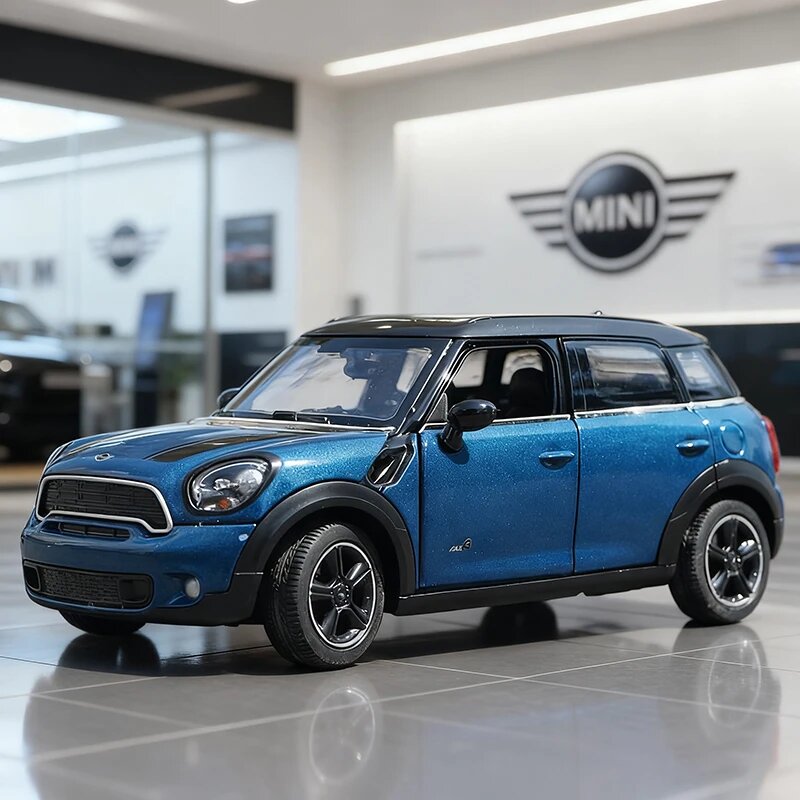 Модель MINI Cooper S Countryman, синий, 1:24