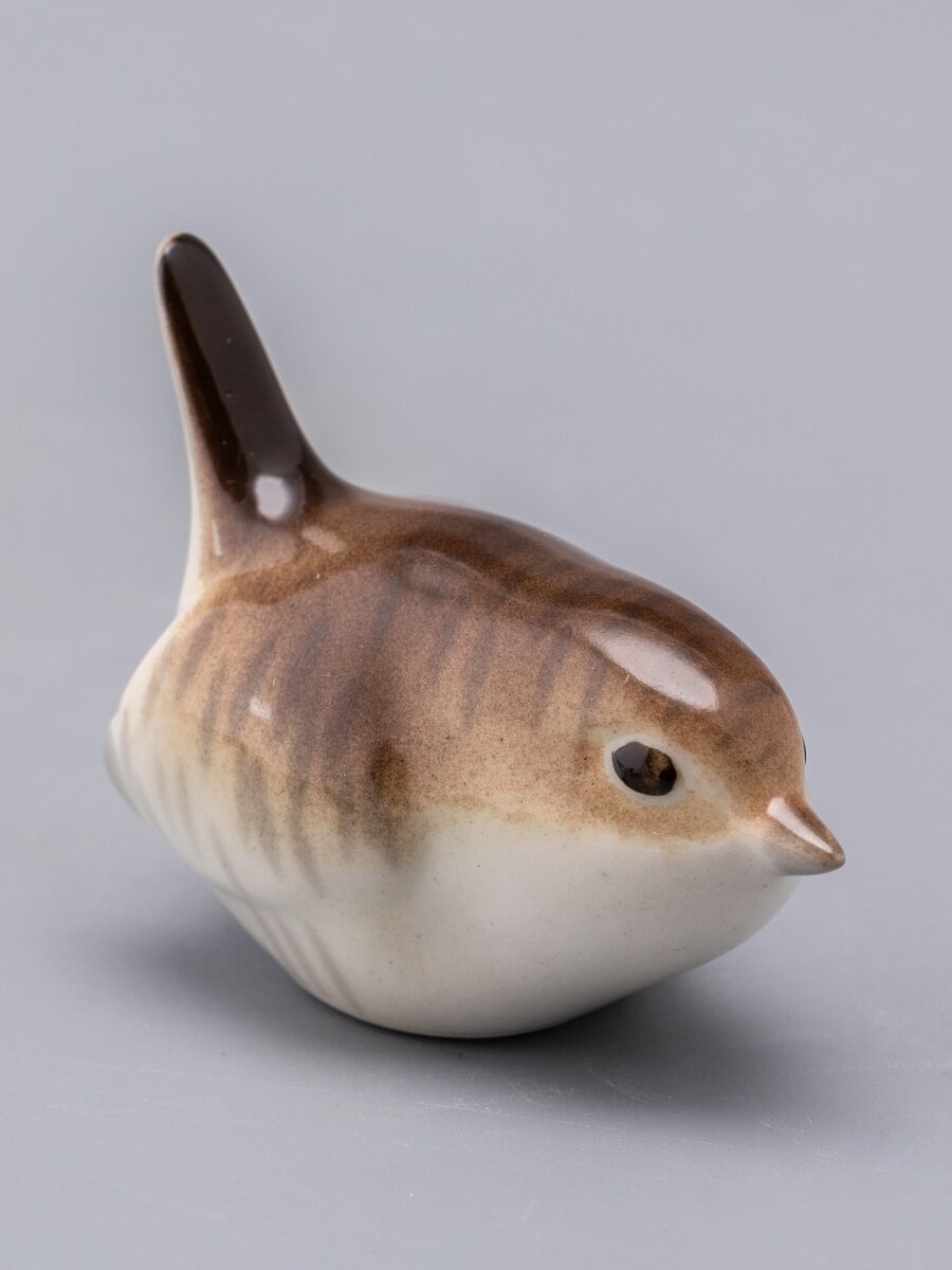 Фарфоровая скульптура Крапивничек1 , Императорский фарфоровый завод , мягкий фарфор