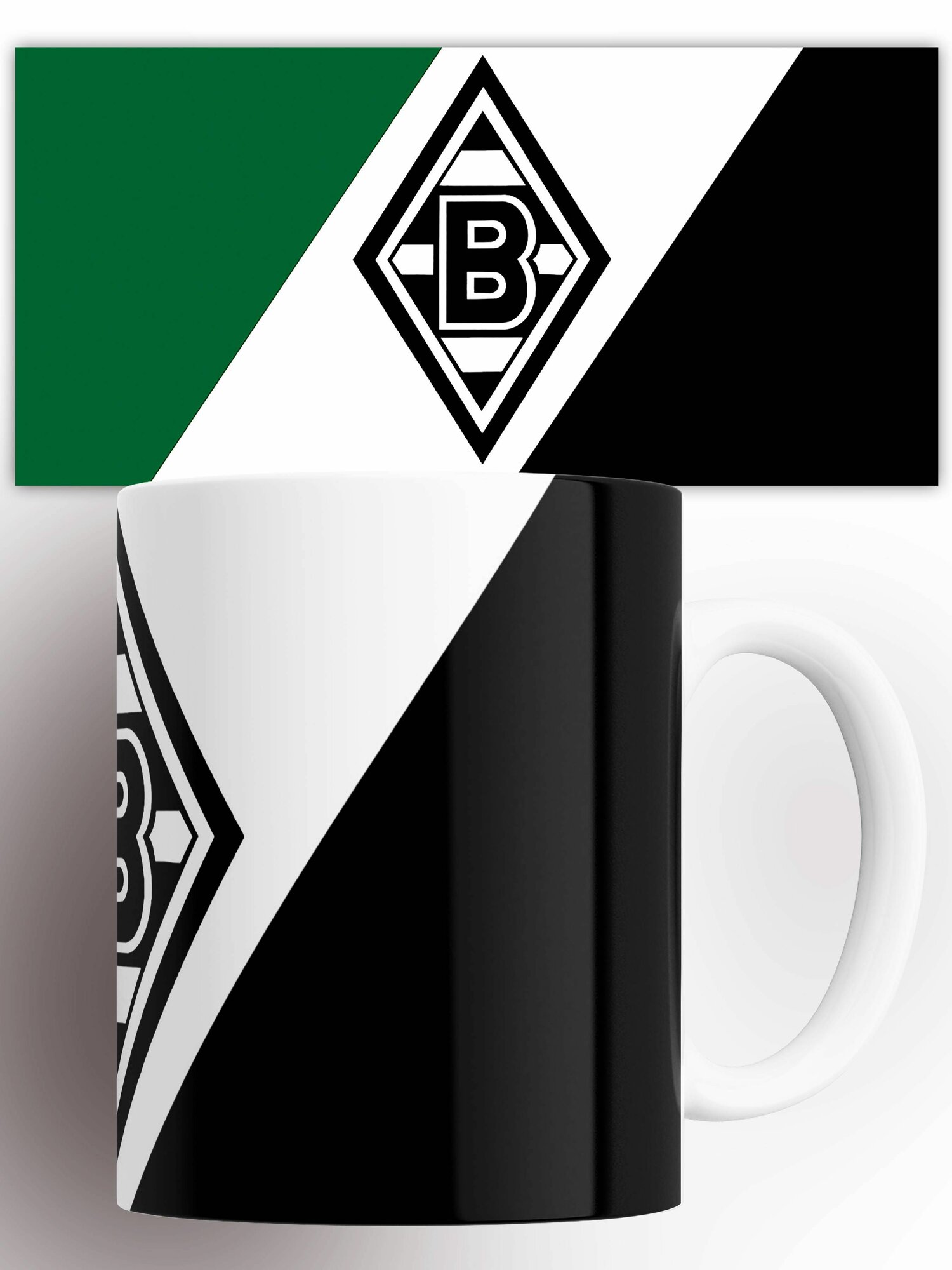 Кружка Немецкий футбольный клуб Боруссия Менхенгладбах Borussia Mnchengladbach 330 мл