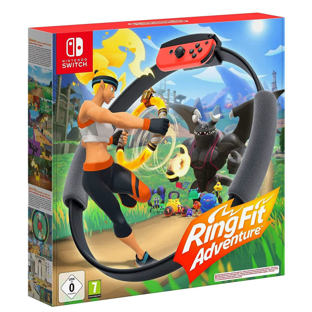 Ring Fit Adventure (игра + ремень) [Nintendo Switch, английская версия]