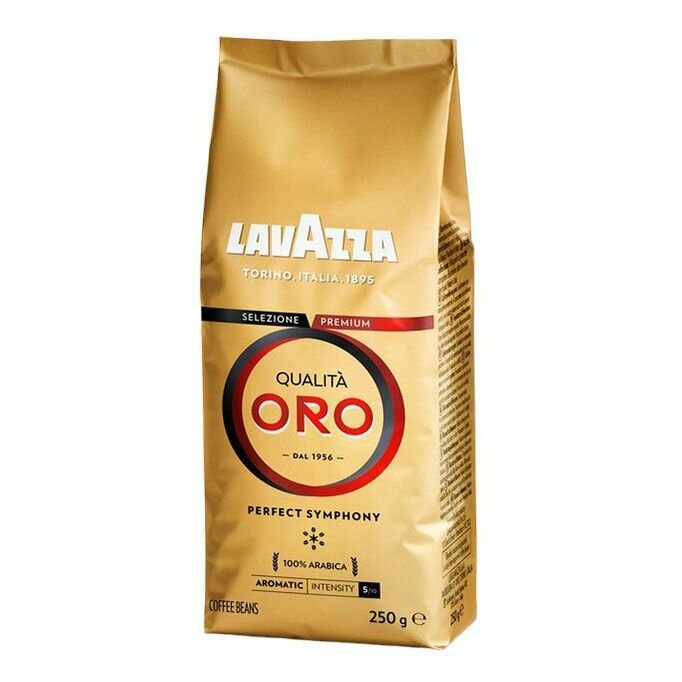 Кофе Lavazza Qualita Oro в зернах 250 г
