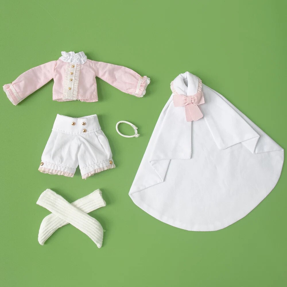 Костюм для куклы XiDonDon Sugary 1/8, белый, Only clothes-D