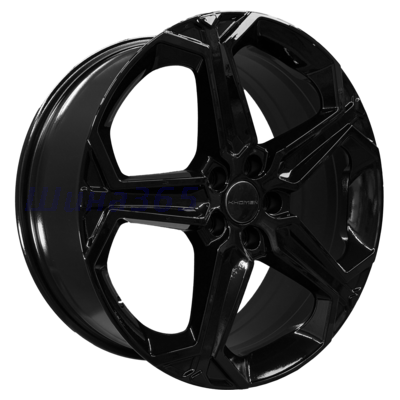 Литой колесный диск Khomen Wheels KHW1909 (Chery Tiggo 8 (Pro/Pro Max)) 7,5x19/5x108 ET47 D60,1 Black