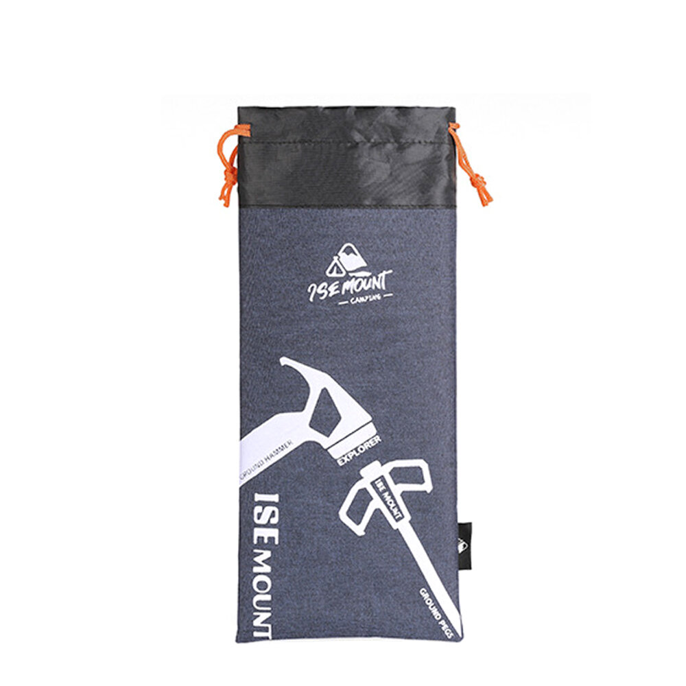 Внешний мешок для хранения кольев для палатки, молоток для палатки, длинные колья, переносной органайзер для инструментов из оксфордской ткани для установки палатки