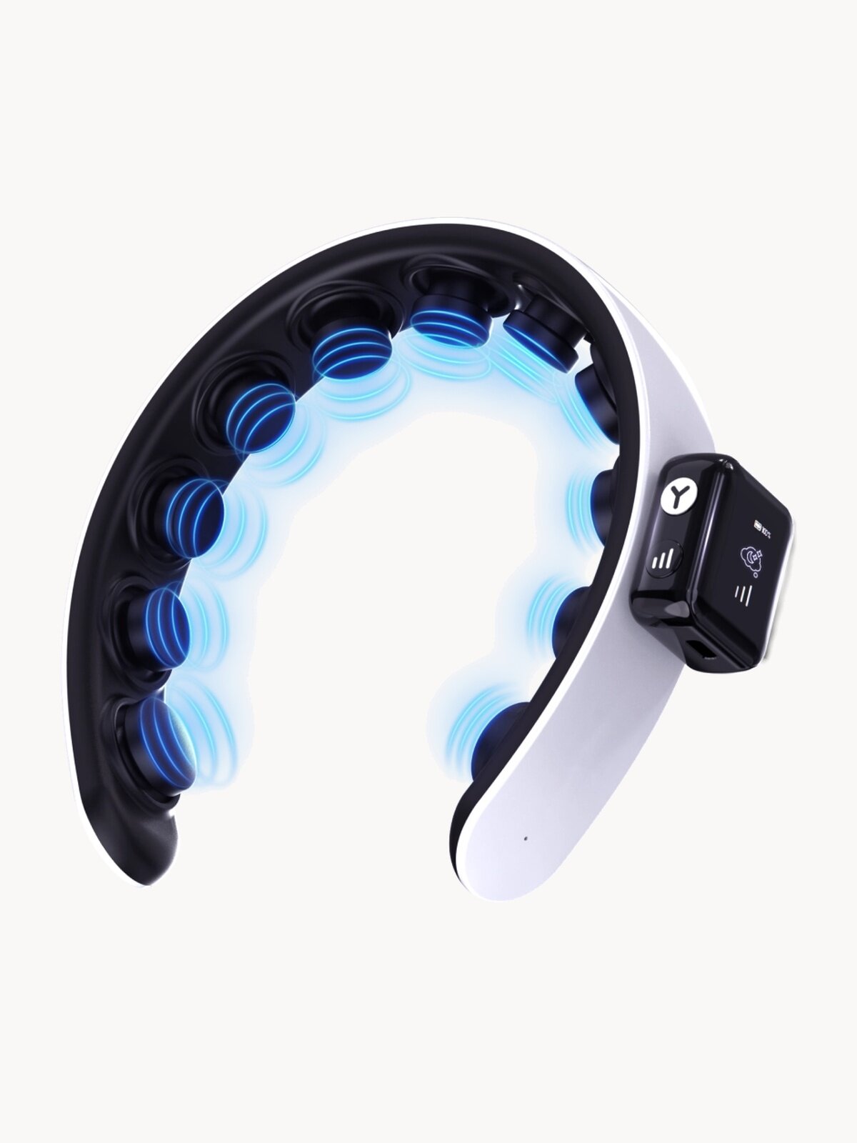 Массажный ободок для головы и шеи Yamaguchi Headband с вибрацией и аккупунктурным массажем