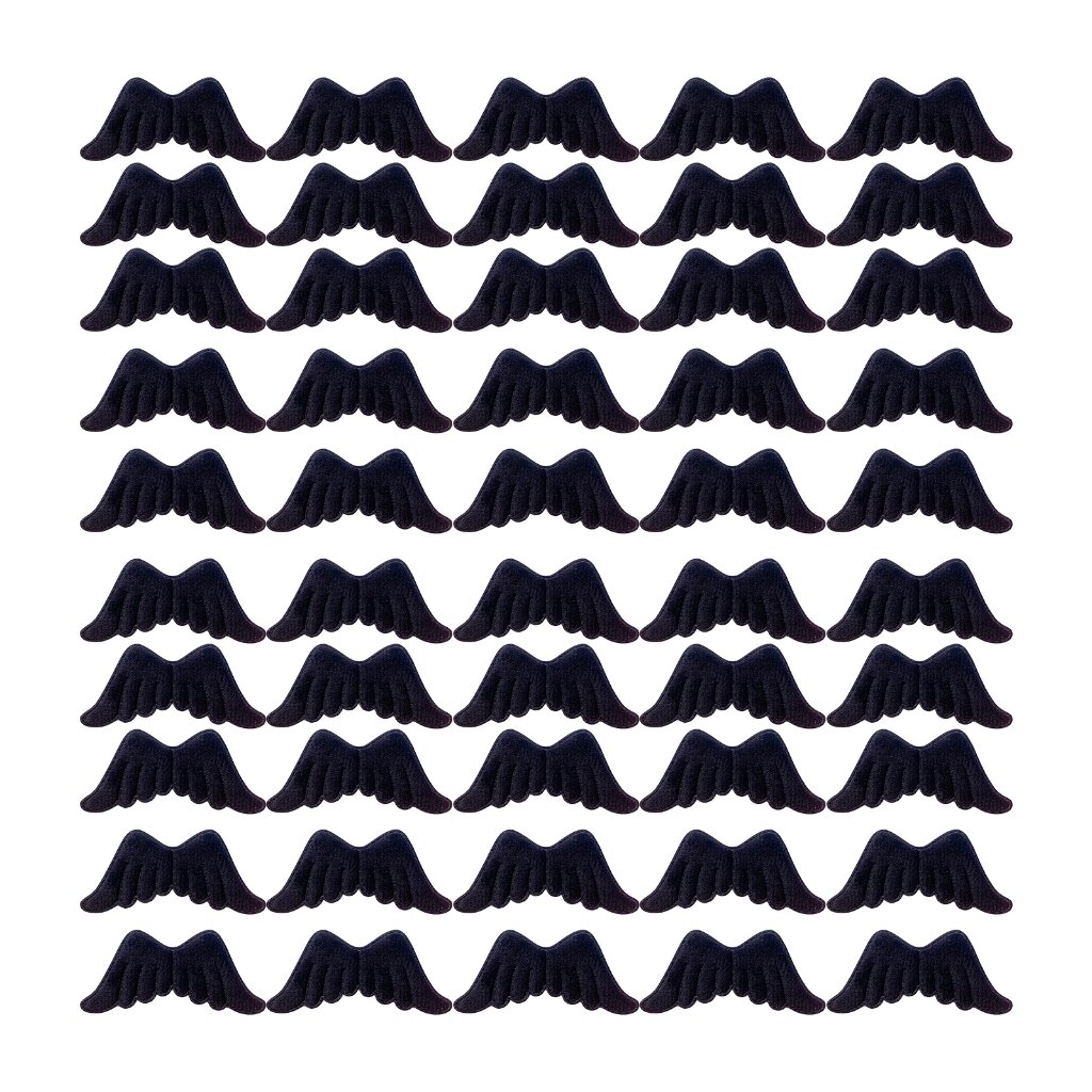 10/20/50шт Милые Плюшевые Крылья Ангела Наклейки для Головных Уборов Одежды Сумки Заколок Браслета Швейных Украшений