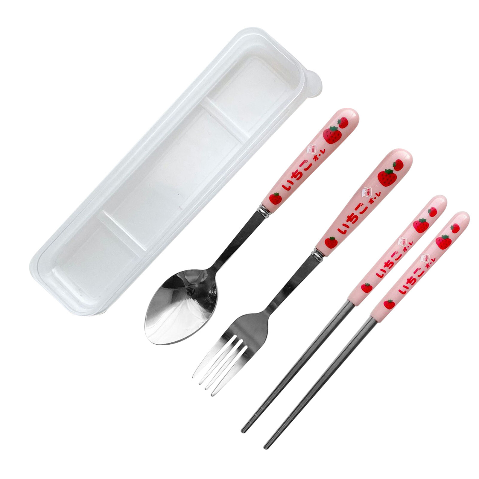 Столковая посуда с 3 частями Set Spoon Forks Coolssticks закругленные столовые приборы из нержавеющей стали с прозрачной коробкой