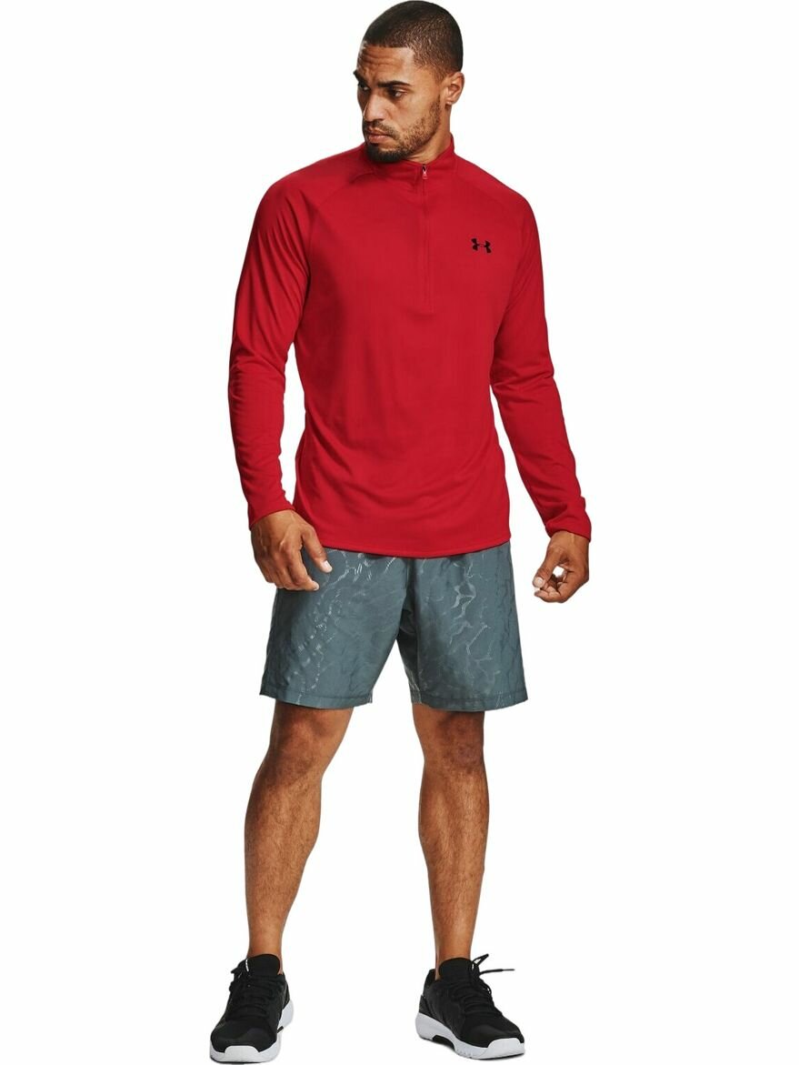 Джемпер Under Armour UA Tech™ ½ Zip Long Sleeve, размер M, красный — фото 1