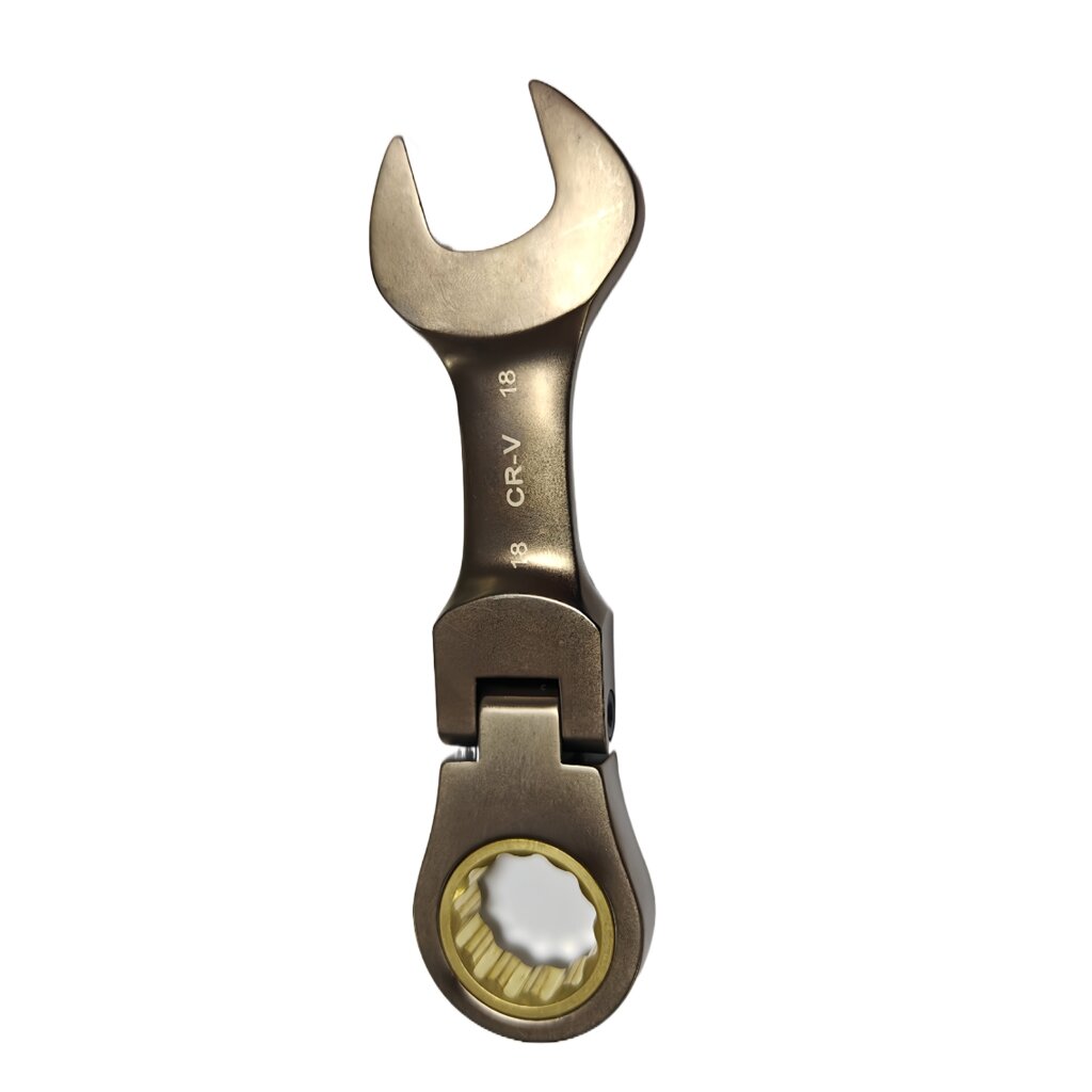 Гибкий Гаечный Ключ с Храповым Механизмом 8-19 мм, Гаечный Ключ С Зубчатым Кольцом, Комбинированный Гибкий Гаечный Ключ, Быстроразъемный Гаечный Ключ для ремонта