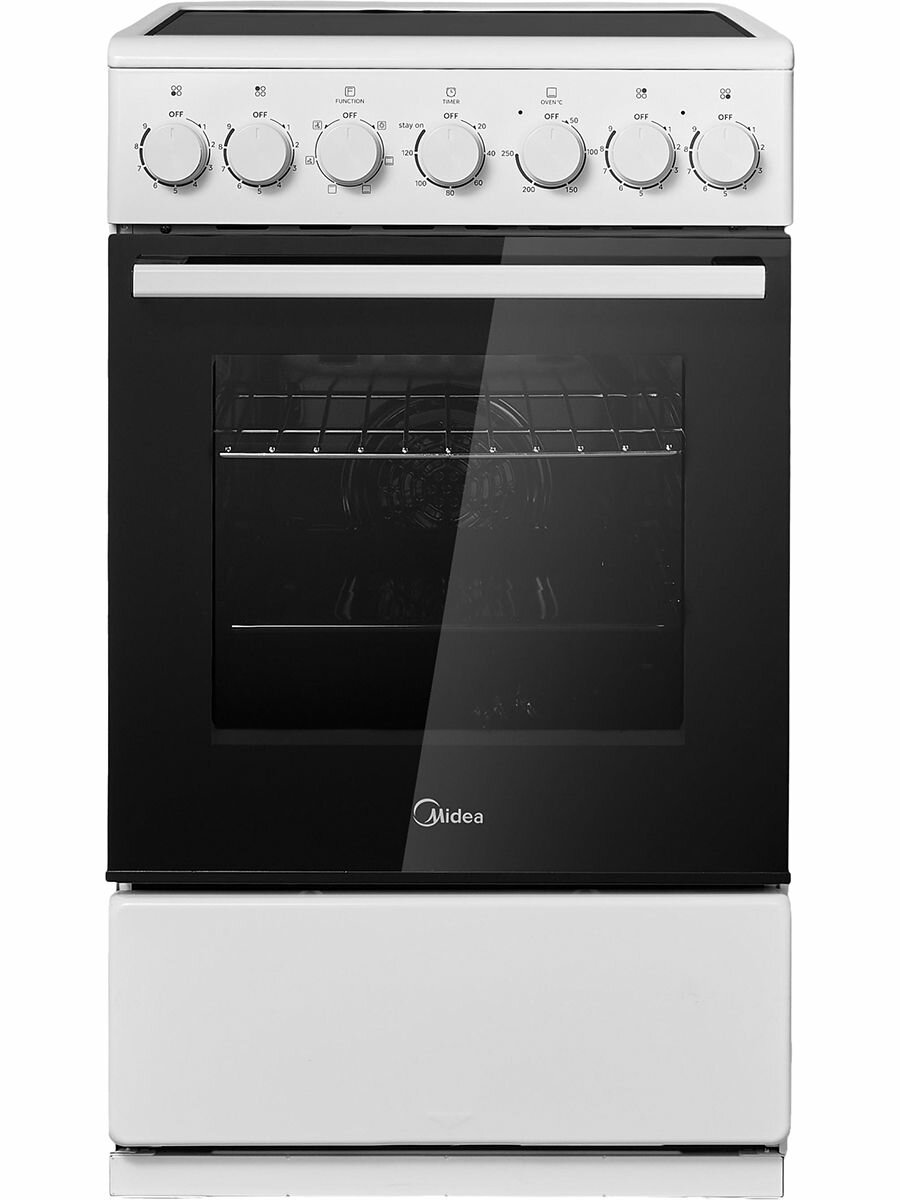 Электрическая плита MIDEA MFO-M4E20T6E(WH), официальная гарантия