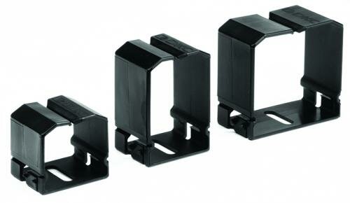 Органайзер одиночный DKC 40x40 мм, для DIN-рейки, пластик