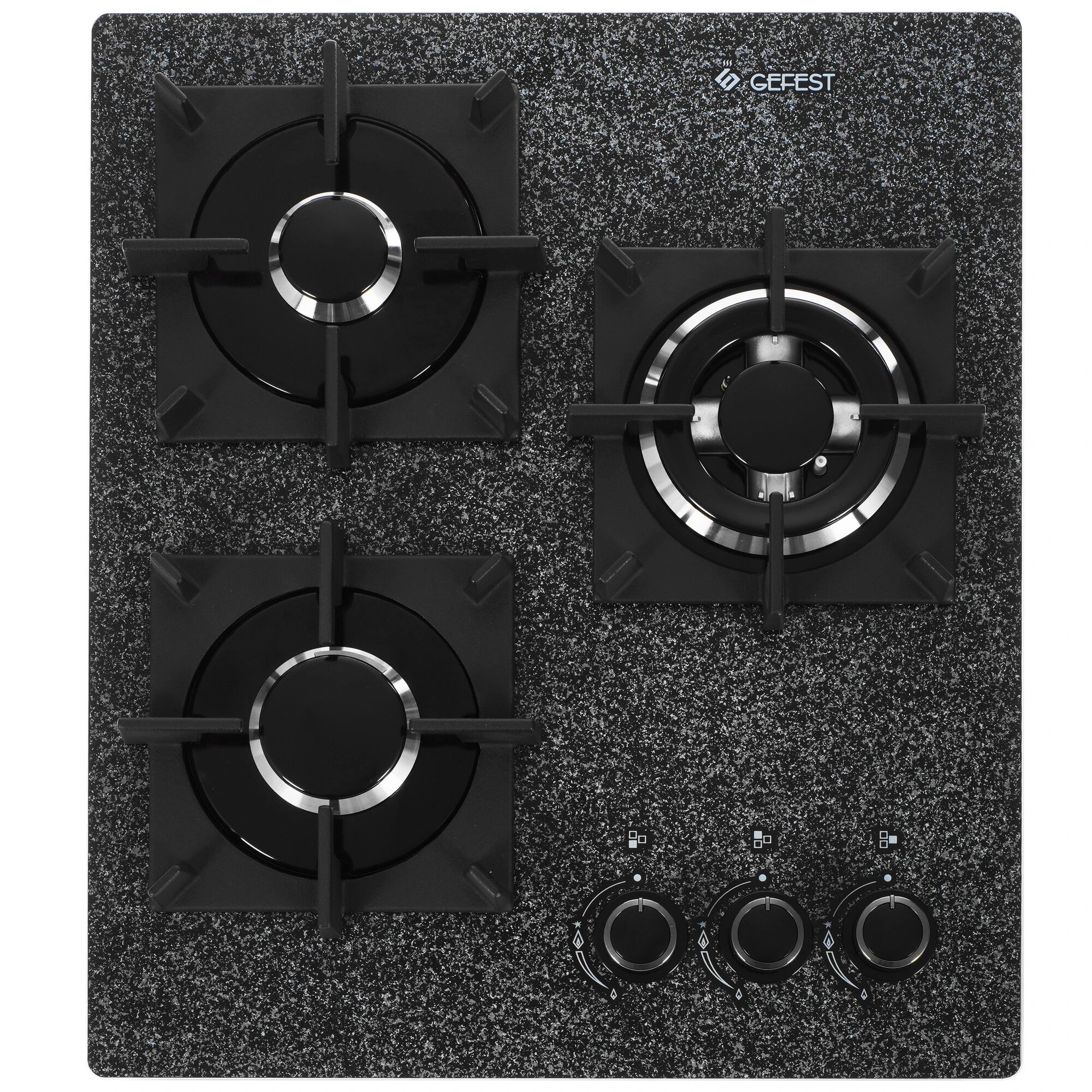 Газовая варочная поверхность GEFEST PVG 2100-01 K73, 14812001, черный