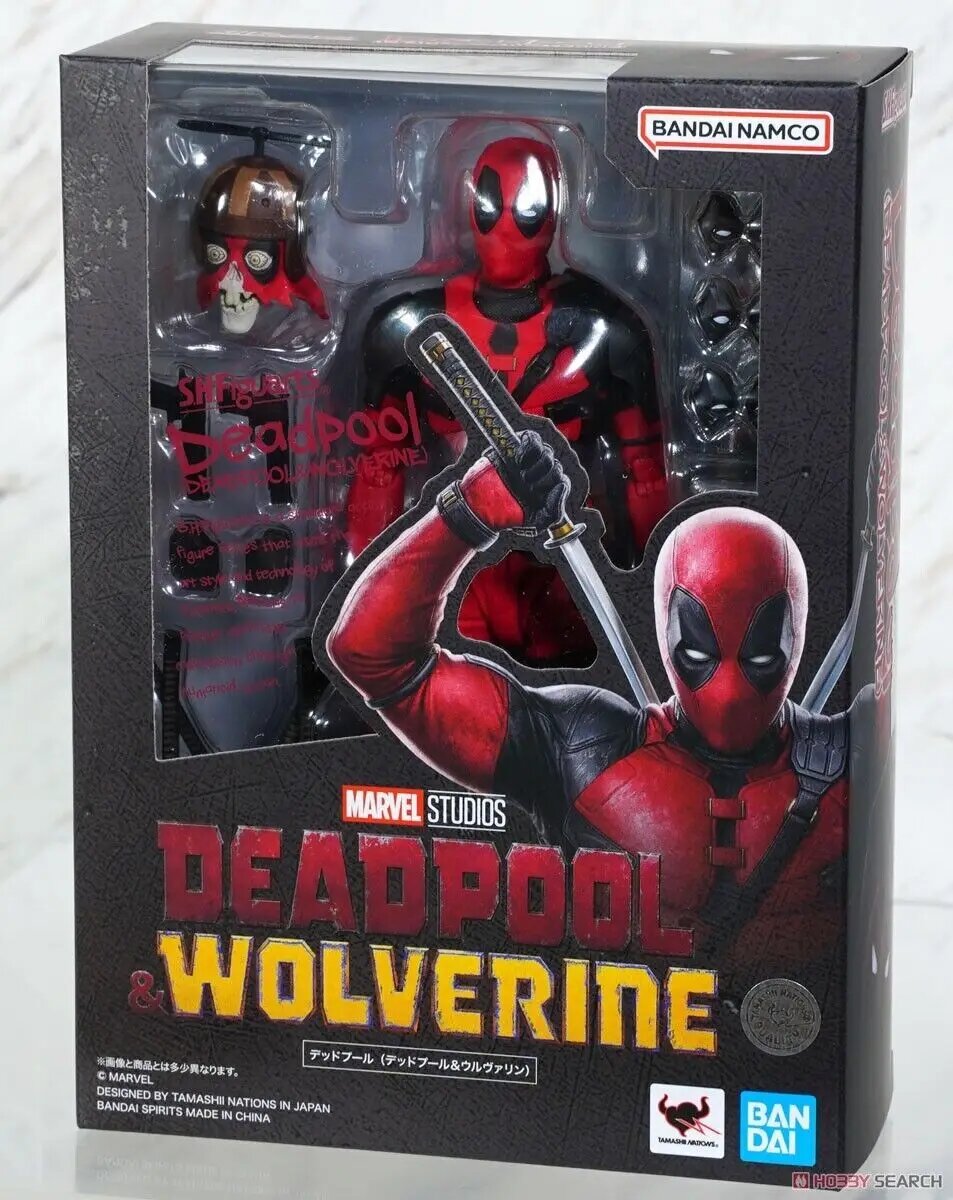 Bandai Tamashii S.H.Figuarts SHF Дэдпул и Росомаха Deadpool