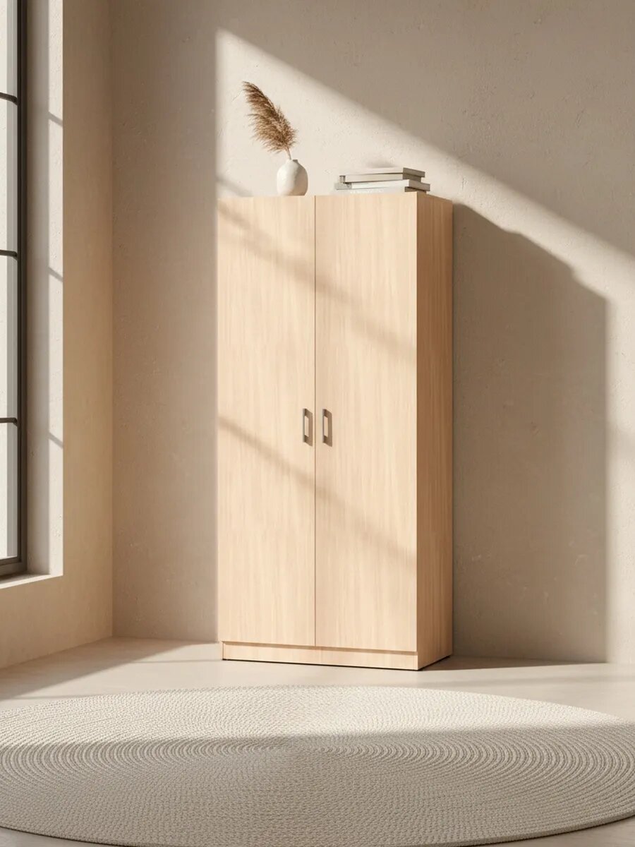 Распашной шкаф FRESTER с полками в прихожую на балкон для одежды, от производителя