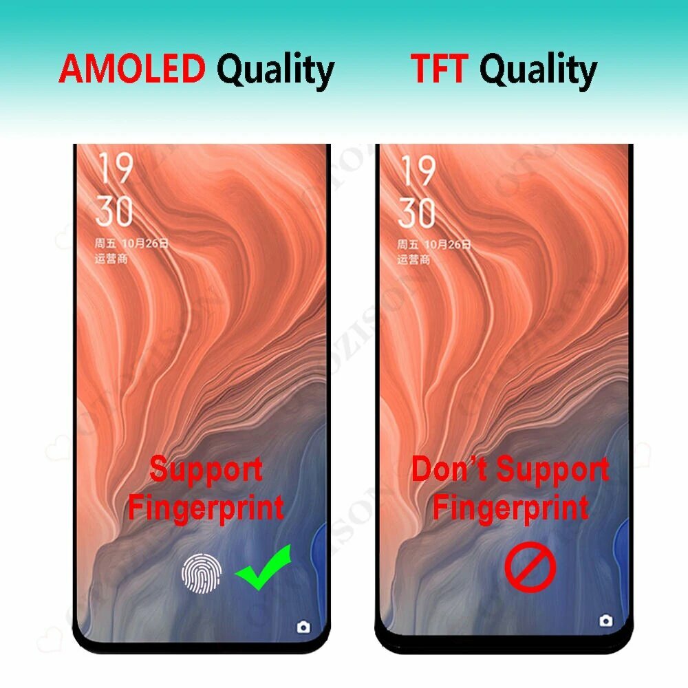 Для Realme GT Neo3T ЖК-экран для Oppo Realme GT Neo 3T RMX3372 ЖК-дисплей, сенсорная TFT No Frame