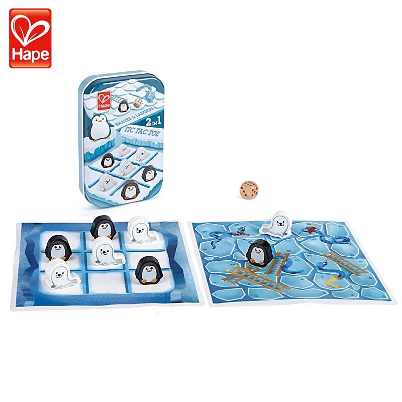 Портативная игрушка Hape, коробка для игры в рыбалку с меняющими цвет лицами, детская развивающая игрушка для улицы,