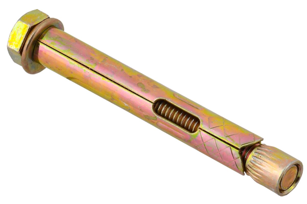 Анкерные болты МастерБолтиков, сталь, 8х100, 10 штук, оцинкованные