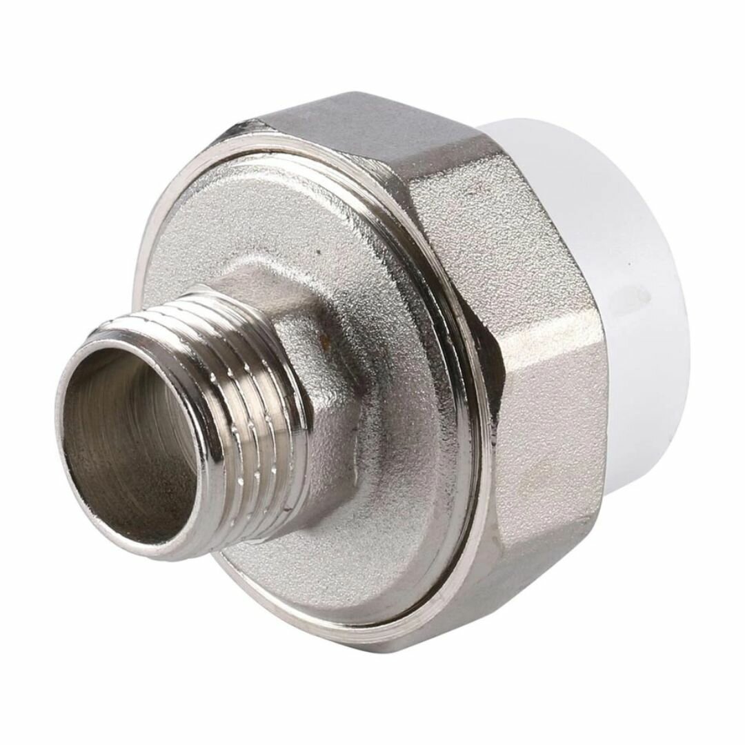 Муфта разъемная KALDE ECO 20 х 1/2" НР полипропиленовая PP белая