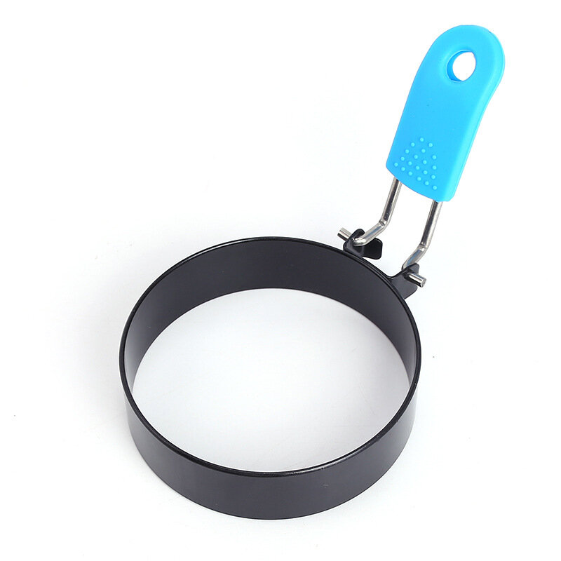 Форма для яичницы 4 шт, сырников, оладей, котлет, панкейков, пряников，синий