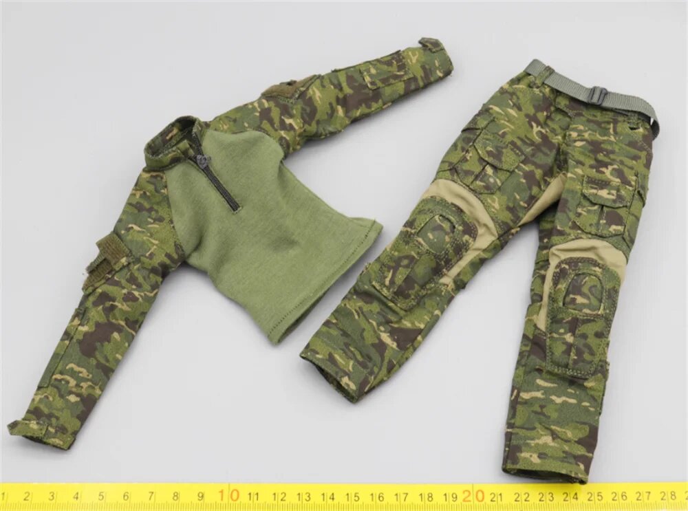 1/6 Asia Soldier Doll SDU Униформа для куклы