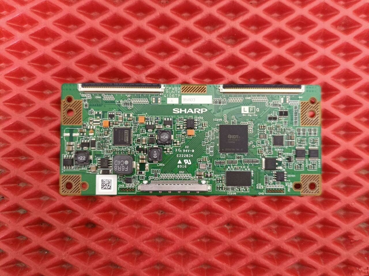 Модуль (T-CON) Cpwbx runtk 4106TP для телевизора SBER SDX-43U4124 в надёжной упаковке