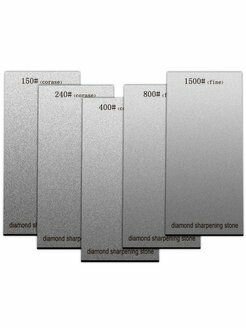 Широкие алмазные камни на резине 150-240-400-800-1500 грит